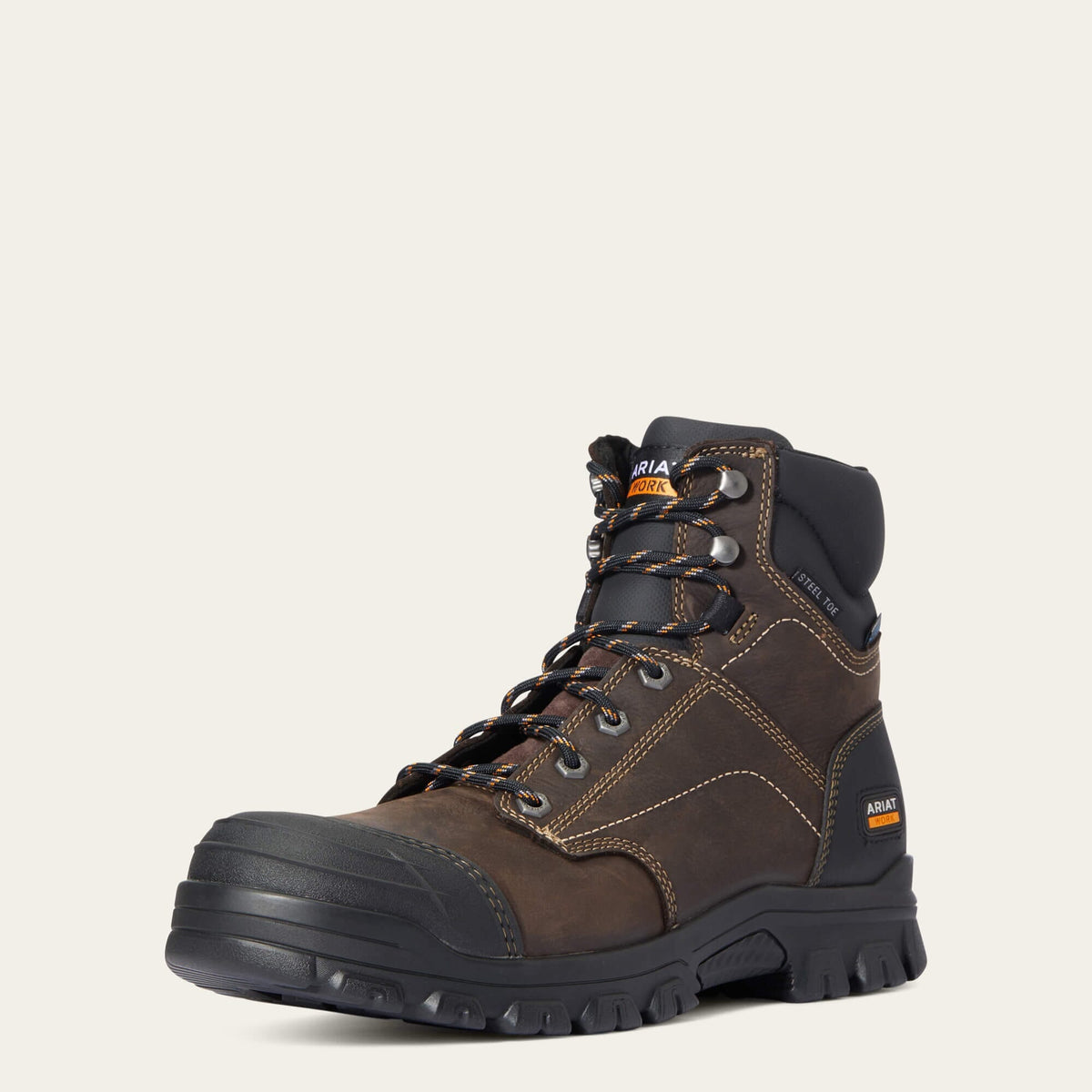 10034673 Ariat Men's - 6" Treadfast Waterproof EH Work Boot Steel Toe ...